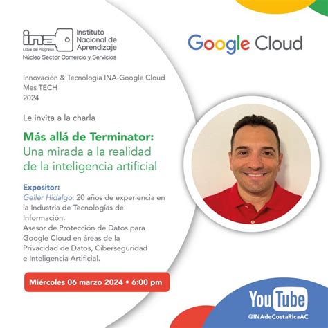 Instituto Nacional De Aprendizaje Ina En Linkedin 🟡🟢🔴🔵 Le Invitamos