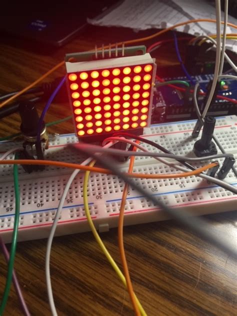 Arduino Pong With Dot Matrix Robotics Arduino Forum