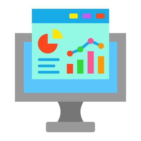 Premium Vector Analytics Icon