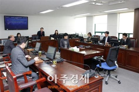 안산시의회 제228회 임시회 미료 안건 처리 아주경제