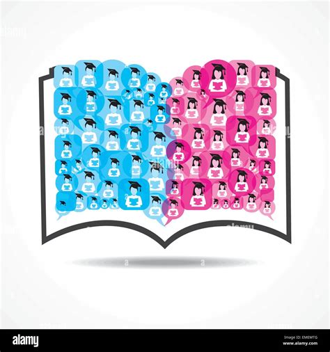 Book Icon Graduate Student Icon Stock Vector Stock Vector Image And Art