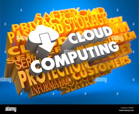 Cloud Computing Concept Stock Photo Alamy