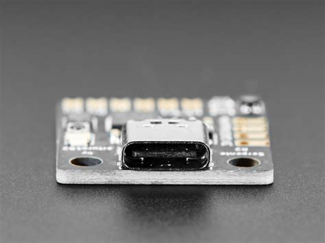 Serpente Tiny CircuitPython Prototyping Board USB C Socket ID Adafruit Industries