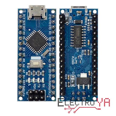 Placa Nano V3 0 Atmega328p Ch340 Micro Usb Arduino Compatible