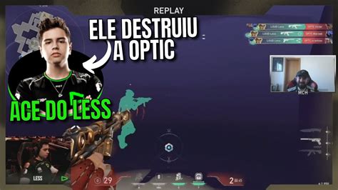 LESS FEZ UM ACE INSANO NA PARTIDA FINAL CONTRA OPTIC YouTube