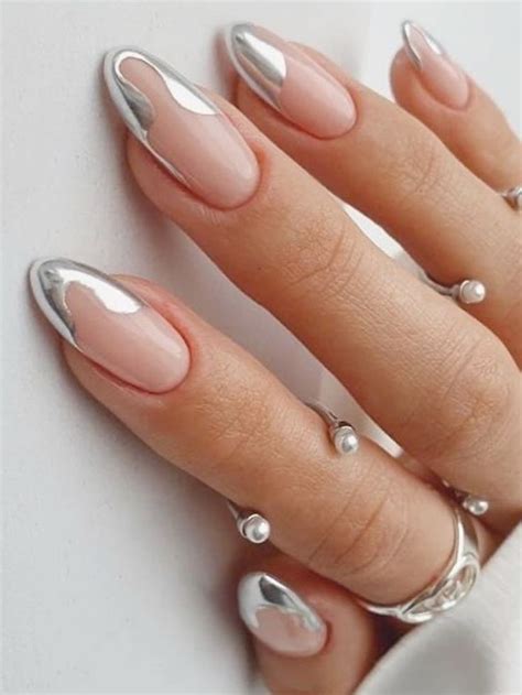 Silver Nail Designs And Ideas 45 Stunning Looks Youll Love Silver