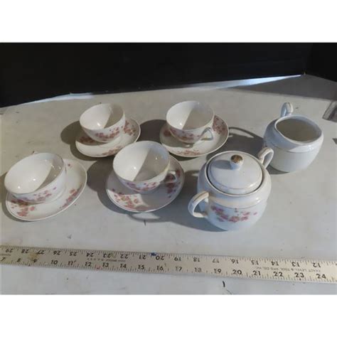 4 Piece China Tea Set Schmalz Auctions