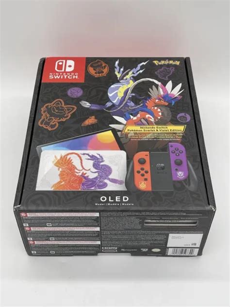 Nintendo Switch 64gb Oled Pokémon Scarlet And Violet Edition Console