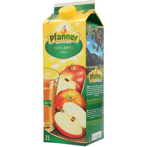 Pfanner Apple Juice L Juices Nectars Juice Soda Drinks