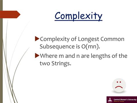 Longest Common Subsequence Ppt Programming Languages Computing