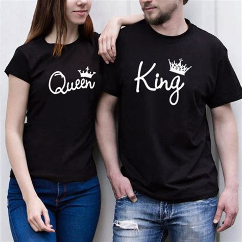 KOSZULKA KING QUEEN DLA PAR DUŻY WYBÓR S M L XL 7865048481