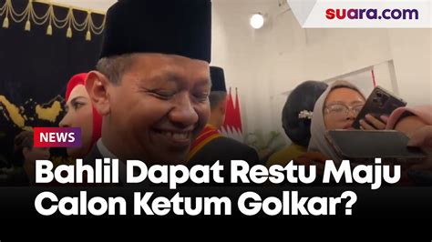 Akui Bertemu Jokowi Dan JK Bahlil Dapat Restu Maju Calon Ketum Golkar