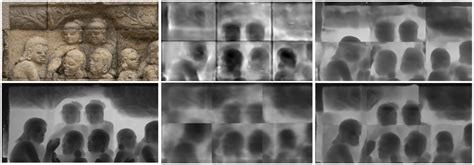 the comparison results of the depth estimation results between the