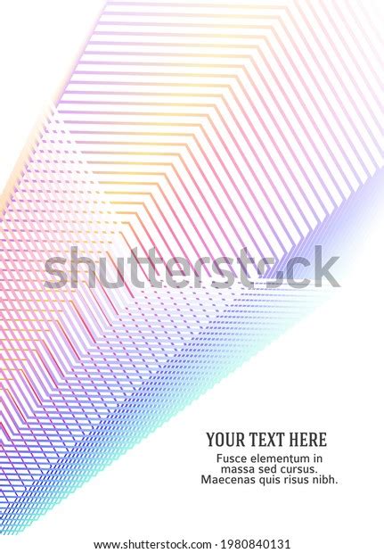 Design Element Rotation Intersection Overlay Thin Stock Vector Royalty