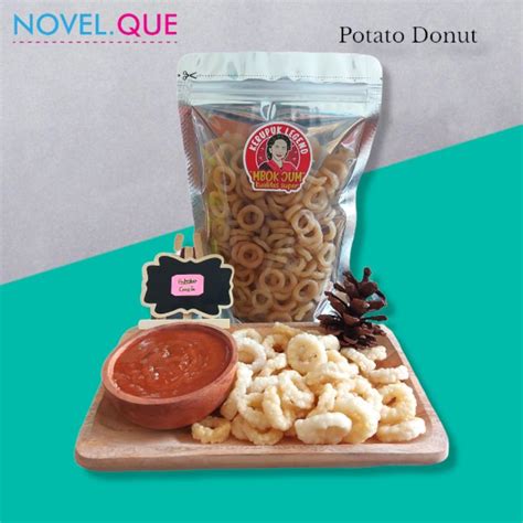 Jual Kerupuk Mentah Kerupuk Kentang Bentuk Donut Potato Shopee Indonesia