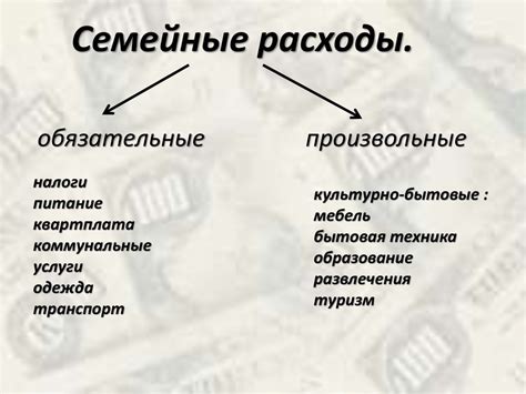 Доходы и расходы семьи презентация онлайн