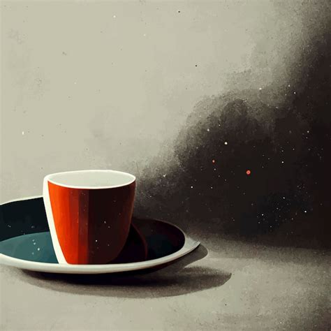 Premium Photo Coffee Cup Illustration Coffee Illustration
