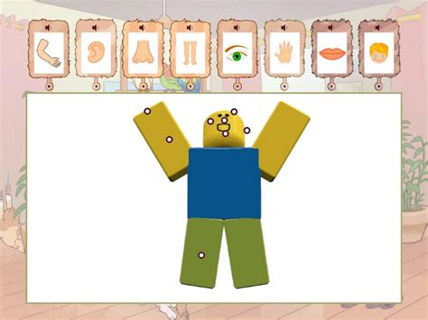 Body Parts Roblox 8 For Sm Starter Labelled Diagram