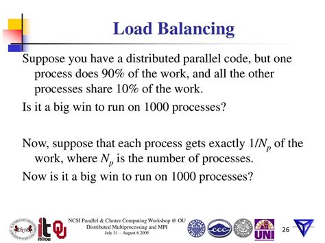 Parallel Cluster Computing Distributed Multiprocessing And Mpi