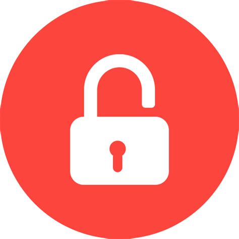 Unlock Free Security Icons