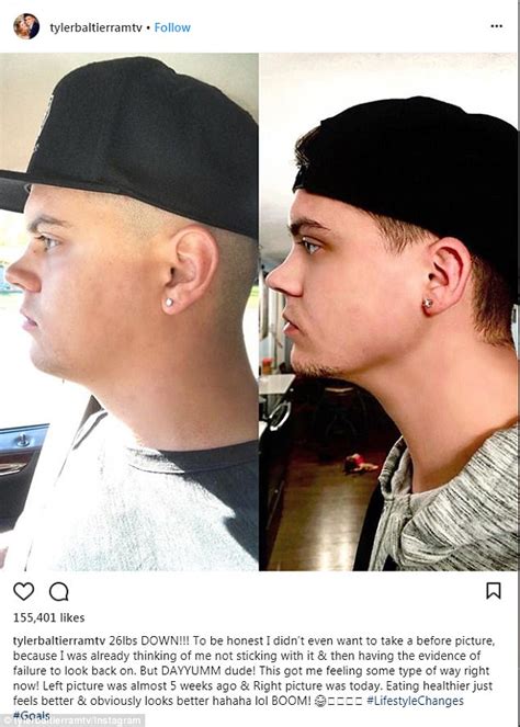 Teen Moms Tyler Baltierra Shows Dramatic Weight Loss Daily Mail Online