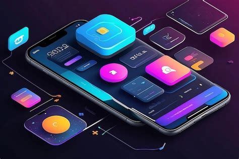 Premium Photo Mobile Ui Ux Concept Illustration