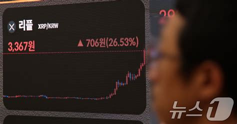 급등하는 리플 뉴스1