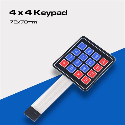Membrane Switch Matrix Keypad 12 16 Keys 3d Printer Cnc Parts Canada