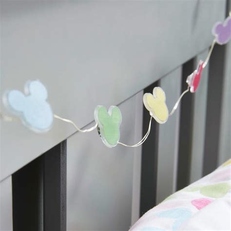 Mickey Mouse Rainbow Led String Lights Dunelm