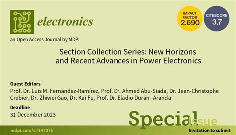 Electronics Mdpi On Linkedin Specialissue Openaccess