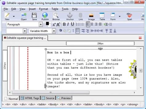 Nvu Wysiwyg Html Editor