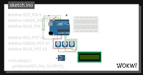 20241225 Pwm Rgb Led Wokwi Esp32 Stm32 Arduino Simulator