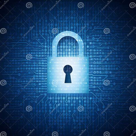 Stockphoto Padlock With Keyhole Icon In Personal Data Security Symbolizing Cyber Data Privacy