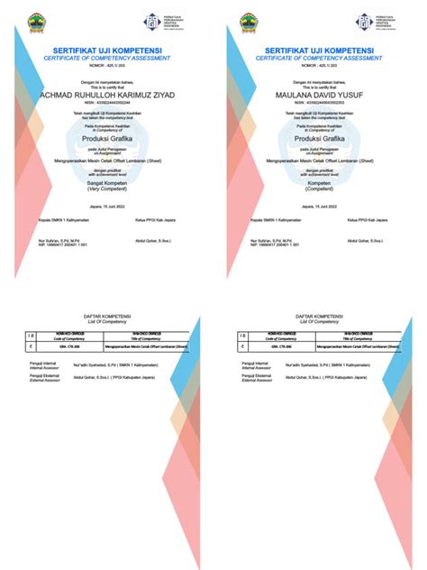 Sertifikat Ukk Pdf