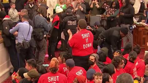 Protesters Delay Start Of Philly City Council Ahead Of Final Vote On