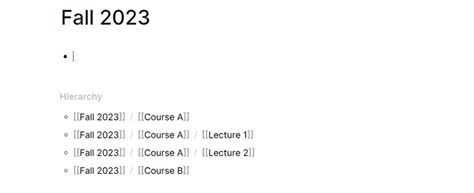 how to structure logseq for university lecture reading notes questions and help logseq