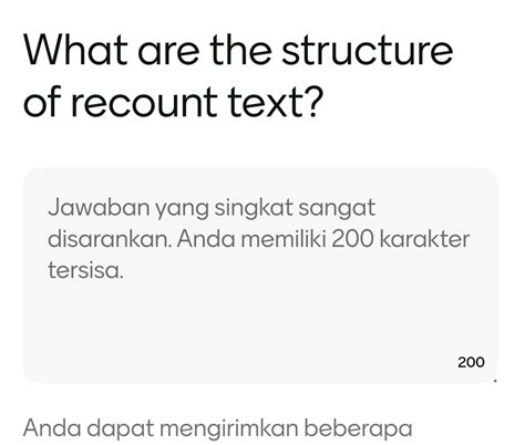 What Are The Structure Of Recount Text StudyX