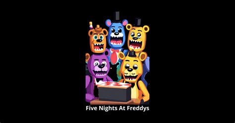 Five Nights At Freddys Five Nights At Freddys Pin Teepublic