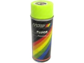 Sprühfarbe Motip Fluor Gelb 400ML Lacke Farben VDMPuchParts