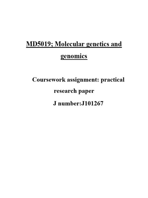 Biomed Lab Report Pdf Gel Electrophoresis Polymerase Chain