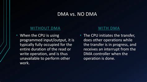 Direct Memory Access Dma Pptx