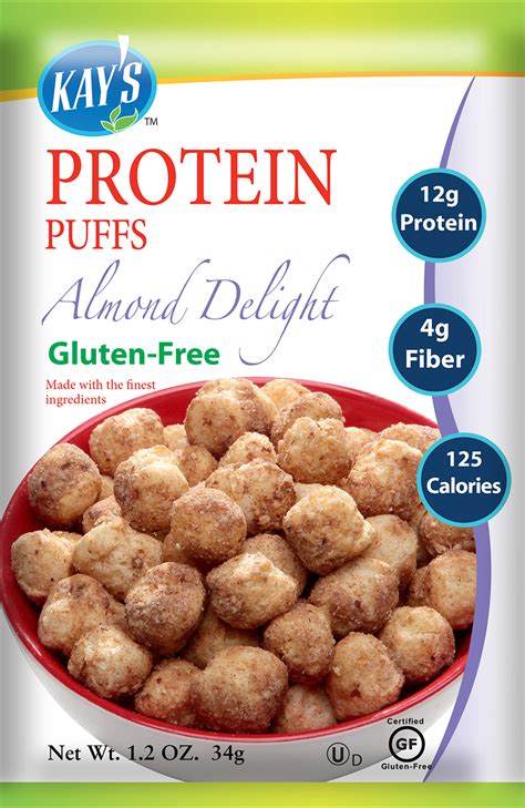 Almond Delight Protein Puffs Hearthside Country Store