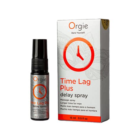Orgie Time Lag Plus Delay Spray Erection Stimulant Lauvette