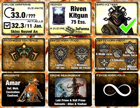 Actualités Warframe De La Semaine Quoi De Beau Du 23 Au 29 Janvier
