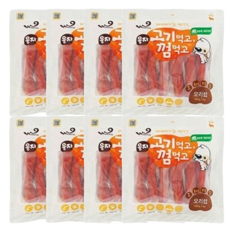 강아지 오리고기 스틱 6개입 8p 애견 영양 개껌 간식 홈플러스 택배배송