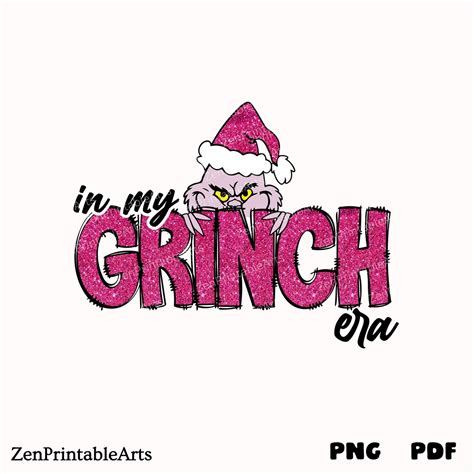In My Grich Era Svg Png Christmas Era Png Merry Gricmas Png Etsy UK