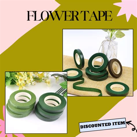 Flower Stem Cover Paper Type Crepe Paper Wire Cover Shopee Philippines
