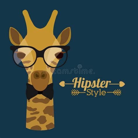 Hipster Design Stock Vector Illustration Of Character 32922740
