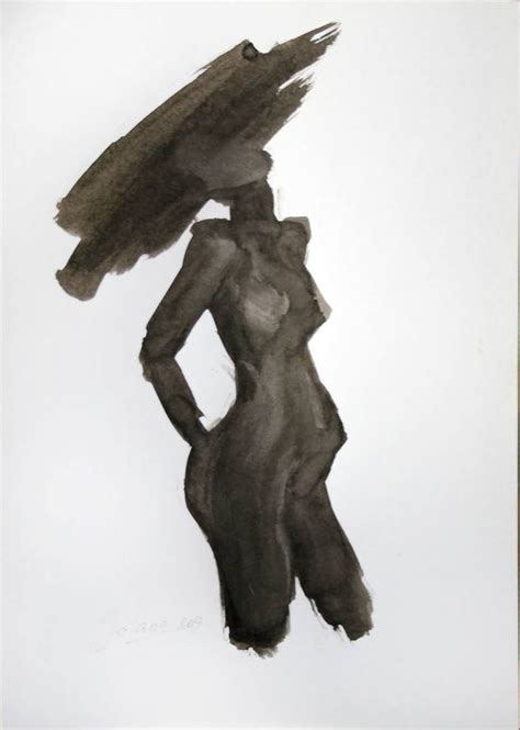 NUDE MODEL SKETCH INK Drawing Ink Sketch Sketches Ink Drawing