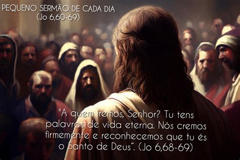Brasil Franciscano Senhor Tu Tens Palavras De Vida Eterna